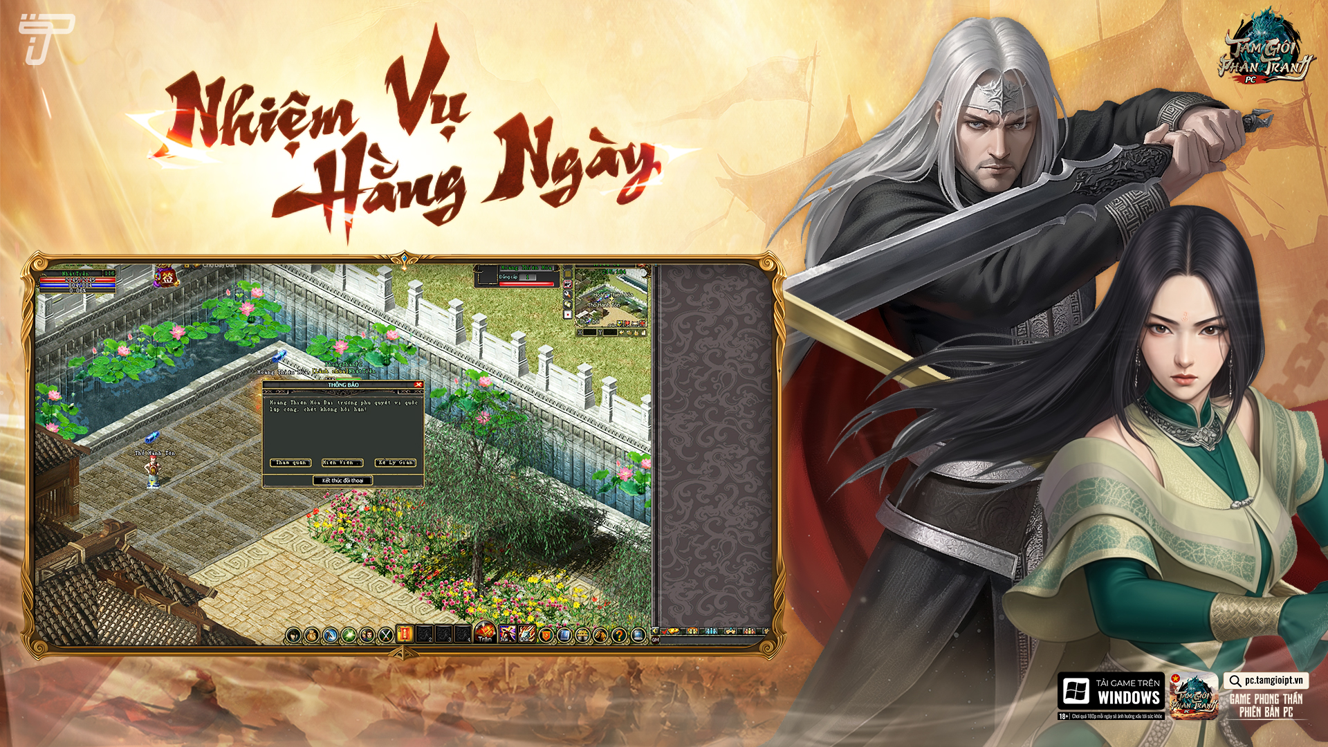 Nhiệm vụ Hàng Ngày - Phong Thần PC - Tam Giới Phân Tranh