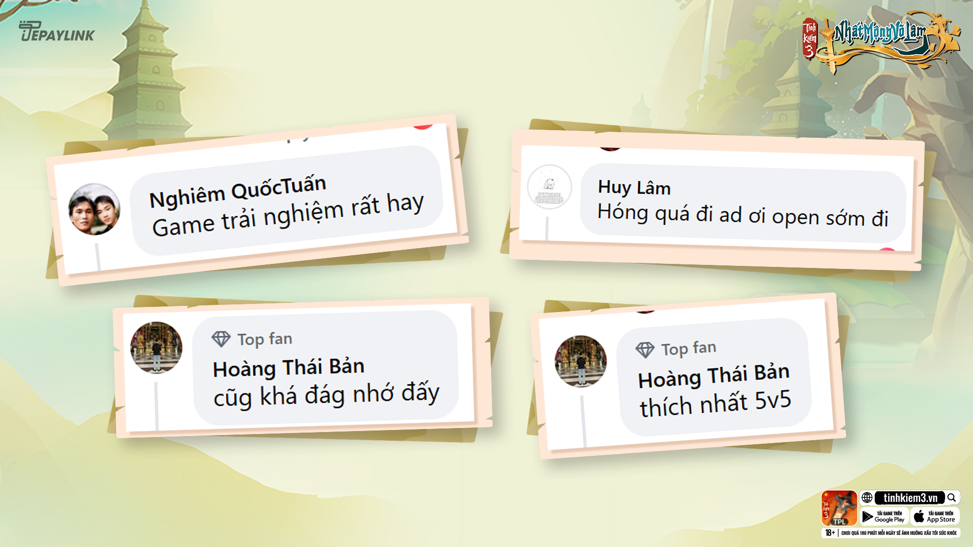 Closed Beta Tình Kiếm 3 - TPL | Một thế giới Võ Lâm hoàn toàn mới ...